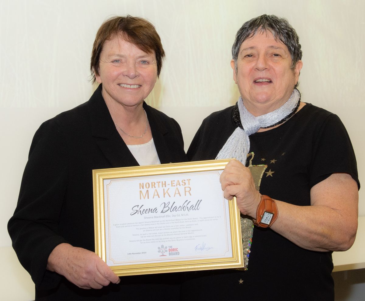 Sheena is North East makar