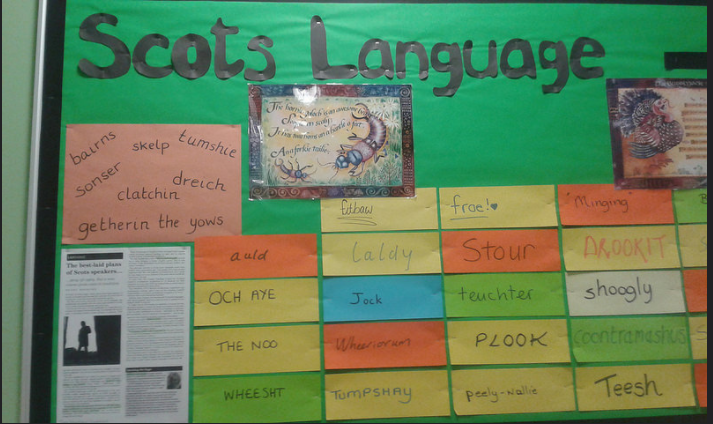 Scots language in CfE report