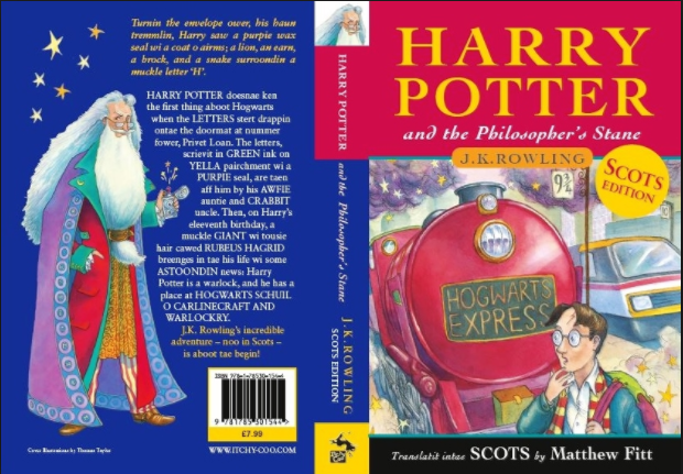 Harry Potter translated into Scots